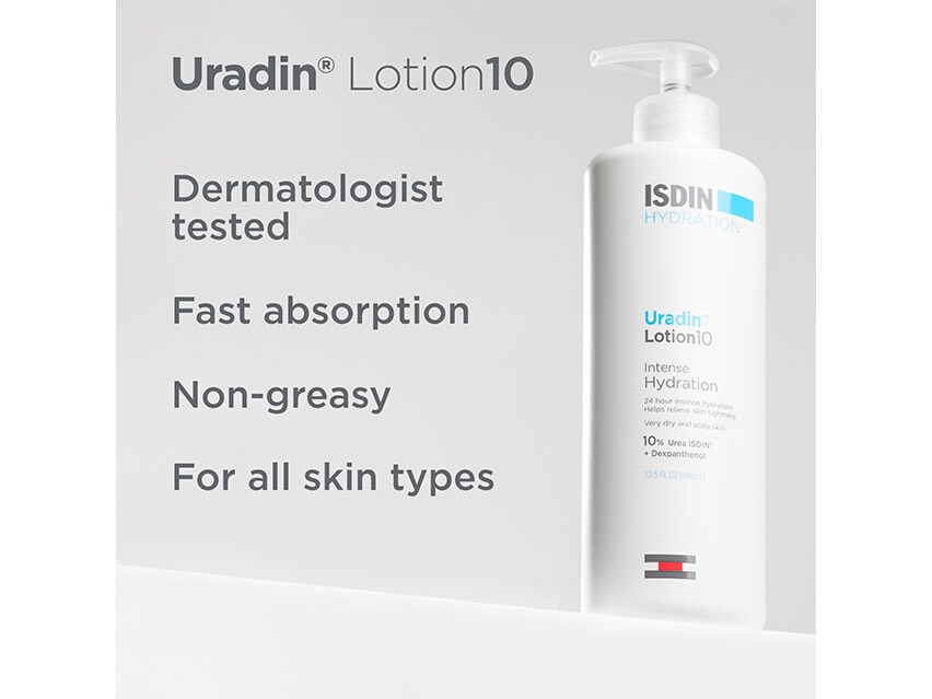 ISDIN Uradin Lotion10 Intense Hydration Dry Skin Body Lotion | LovelySkin