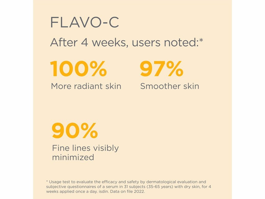 ISDIN Isdinceutics Flavo-C Brightening Antioxidant Serum with Vitamin C ...