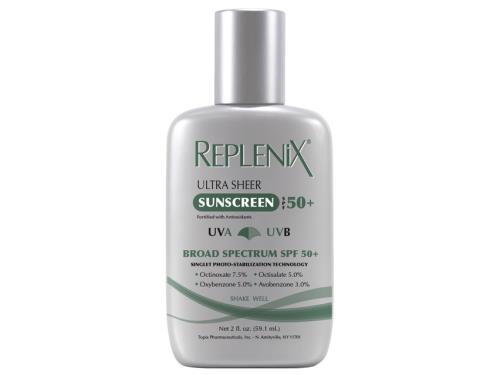 Shop Replenix Sunscreen Ultra Sheer SPF 55 at LovelySkin.com