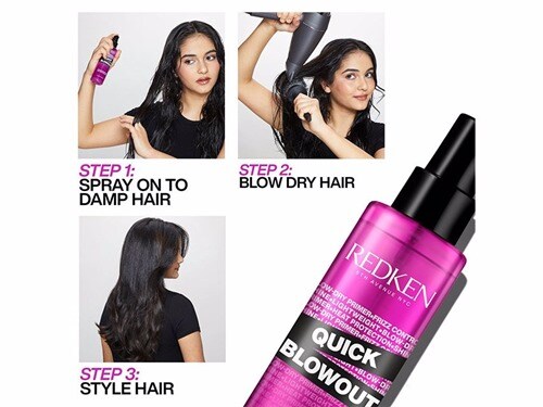 Redken Quick Blowout Spray | LovelySkin