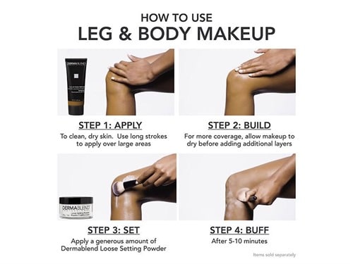 Dermablend Leg and Body Makeup | LovelySkin