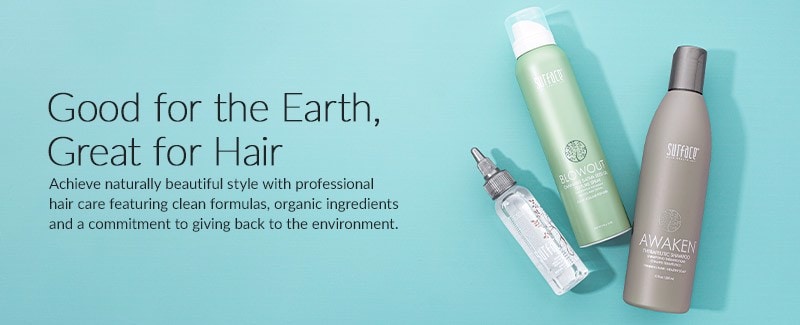 Surface Hair Care Shampoo, Oil and Spray Products | LovelySkin™