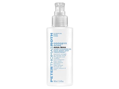 Peter Thomas Roth Goodbye Acne AHA/BHA Acne Clearing Gel Face & Body ...
