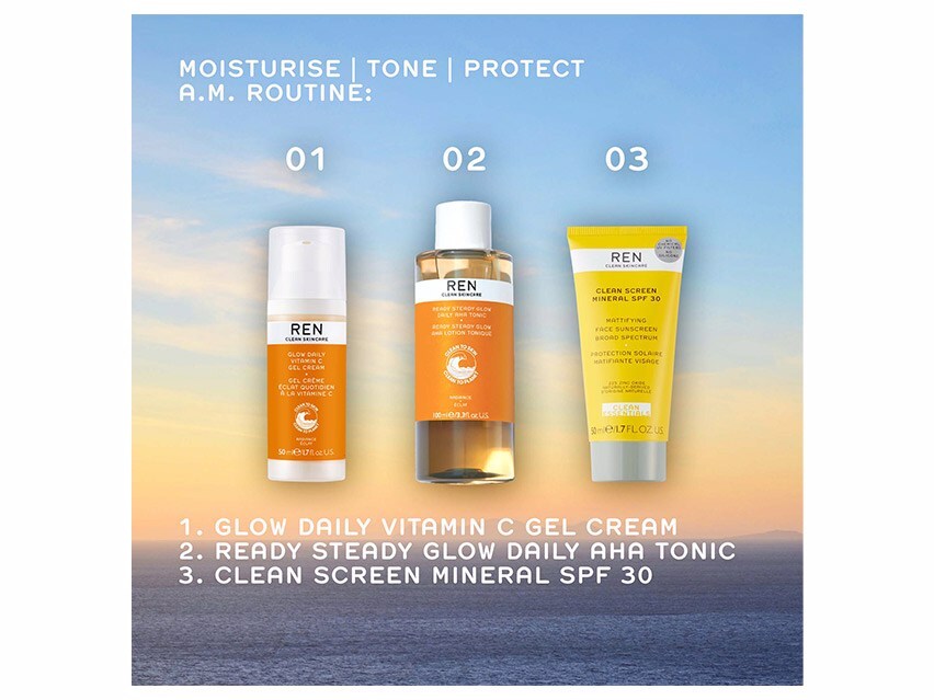 REN Clean Skincare Ready Steady Glow Daily AHA Tonic | LovelySkin