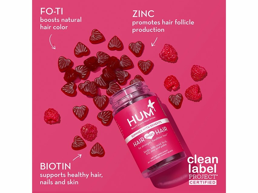 HUM Nutrition Hair Sweet Hair Vegan Gummies | LovelySkin