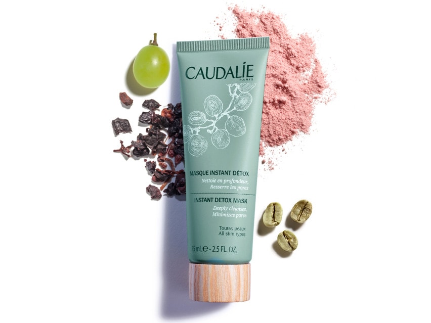 Caudalie Instant Detox Mask - Clay Mask | LovelySkin