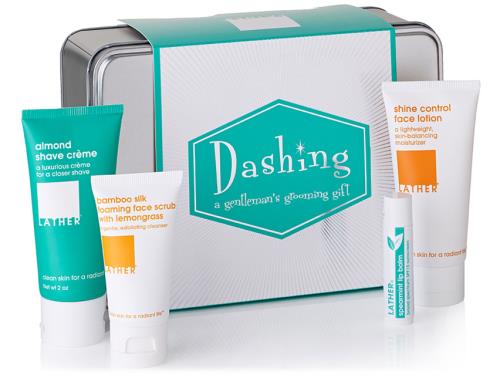 Shop LATHER Dashing - A Gentleman's Grooming Gift at LovelySkin.com.