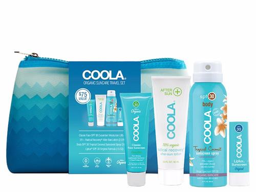COOLA Organic Suncare Travel Set | LovelySkin